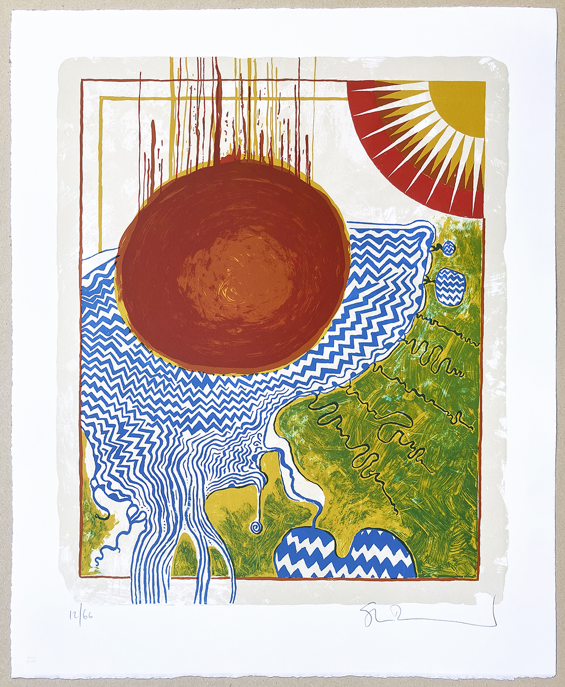 "A New Path Out Of The Madness" a new lithograph by Stanley Donwood ...